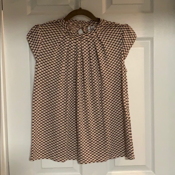 Elle | Tops | Elle Short Sleeve Blouse | Poshmark